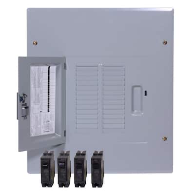 GE PowerMark Gold 200 Amp 32-Space 40-Circuit Outdoor Main Breaker Load ...