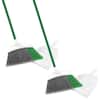 Libman 15 in. Extra-Large Precision Angle Broom and Dustpan Set with ...