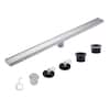 RAINLEX 36 in. Stainless Steel Linear Shower Drain with Tile-in Cover ...