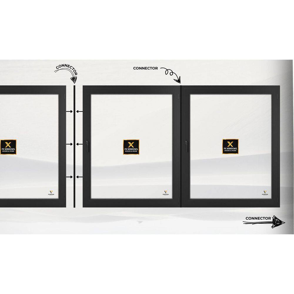 PX Create Your Perfect Window View 48 in. Multi-Sash, Triple Pane, Tilt ...