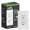 Leviton Decora Smart Wi-Fi Tamper Resistant 15A Duplex Outlet (2nd Gen ...
