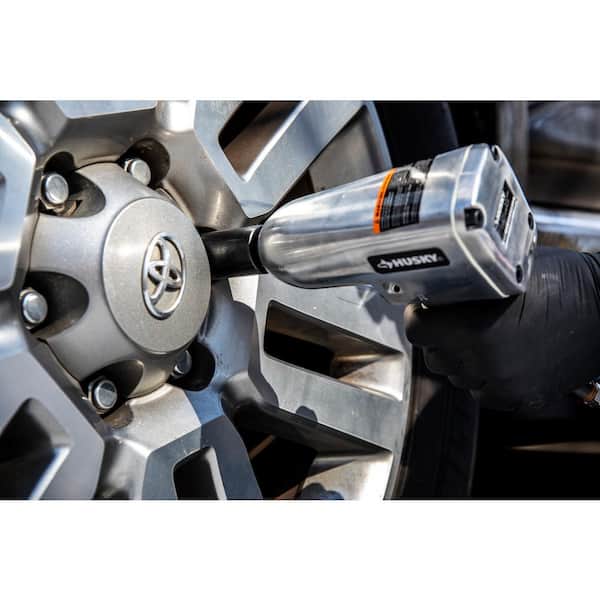 Husky 1/2 in. Drive SAE/Metric Deep Impact Socket Set in EVA Foam (26 ...