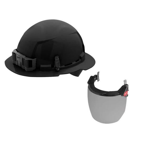 Milwaukee BOLT Black Type 1 Class E Full Brim Non Vented Hard Hat with ...