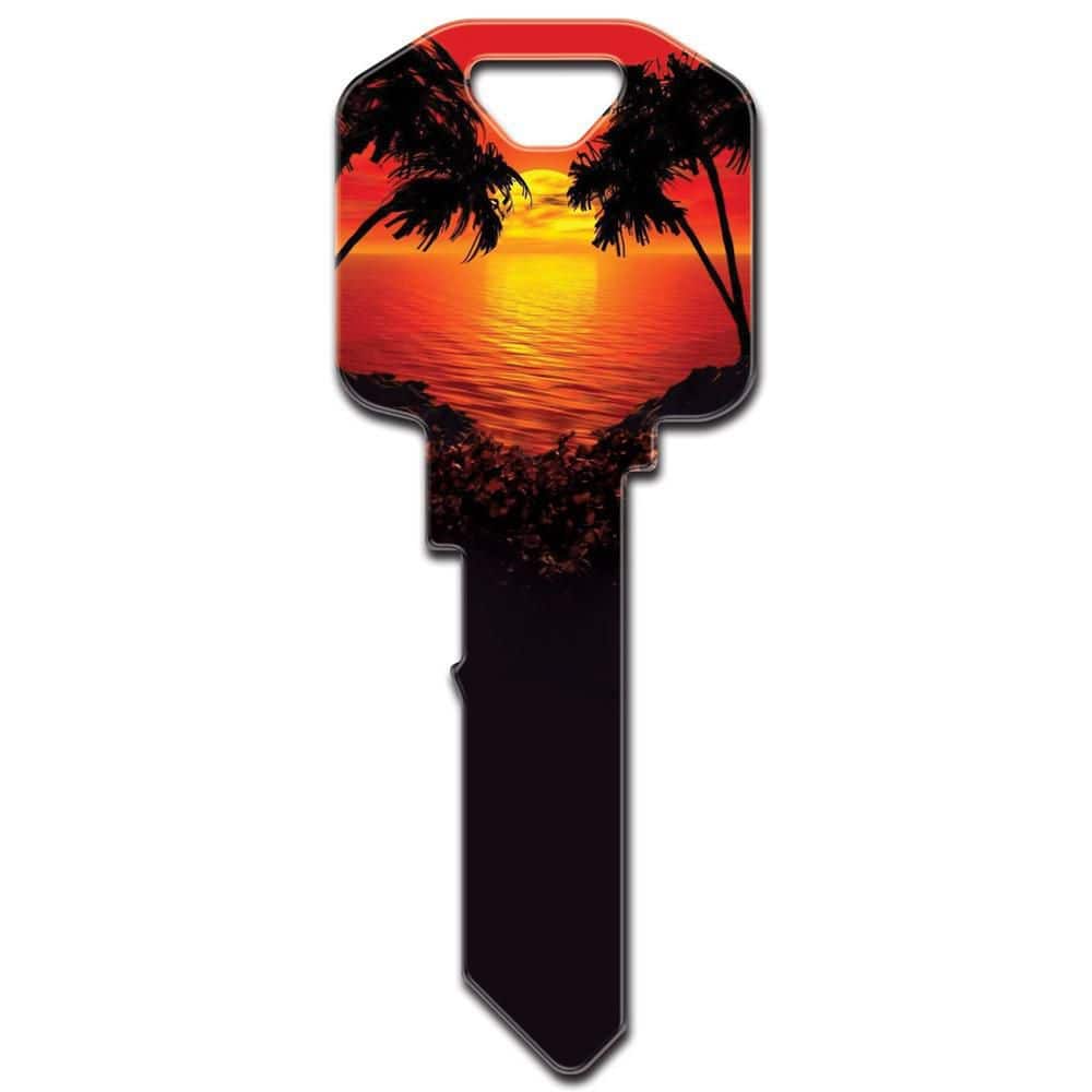 Hillman #68 SC1 Tropical Sunset Key Blank 9987189 - The Home Depot