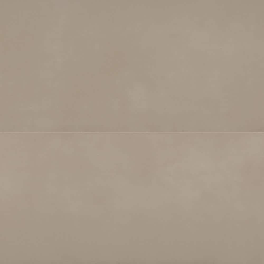 Bedrosians Sahara Rectangular 24 in. x 48 in. Matte Taupe Porcelain ...