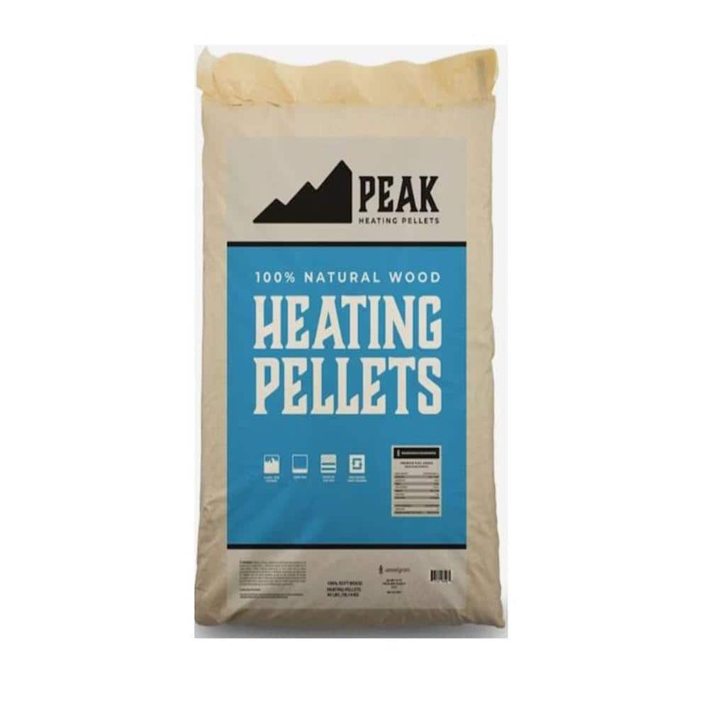 PEAK Premium Wood Pellet Fuel 40 lbs. Bag 10051829 - The Home Depot