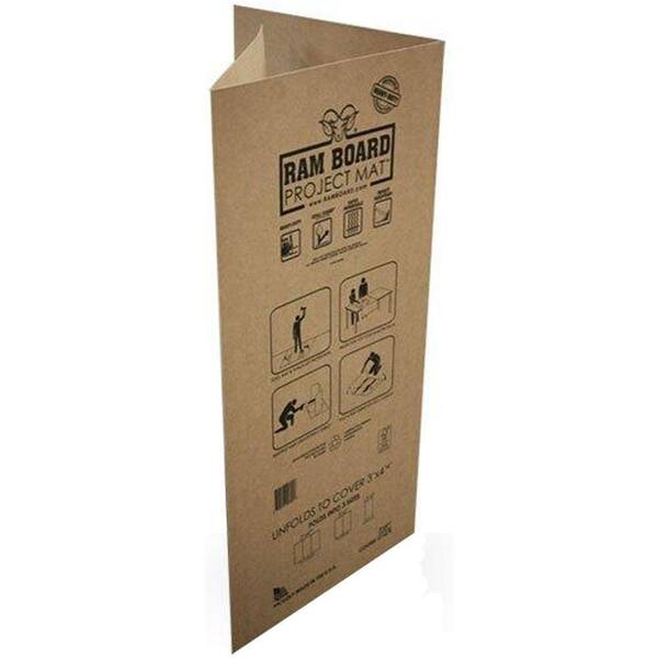 Reviews for Ram Board 3 ft. x 4.4 ft. Brown / Tan Temporary Surface ...