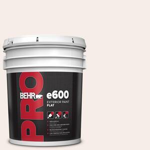 BEHR PRO 5 gal. #W-B-110 Soft Lace Low Luster Exterior Paint PR62005 ...