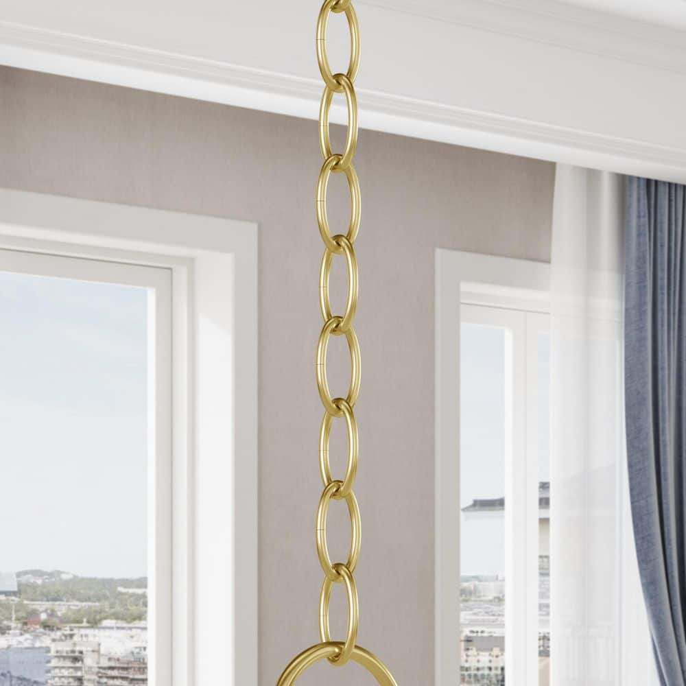AVIANCE LIGHTING Accessories Satin Brass Standard Decorative Chain ...