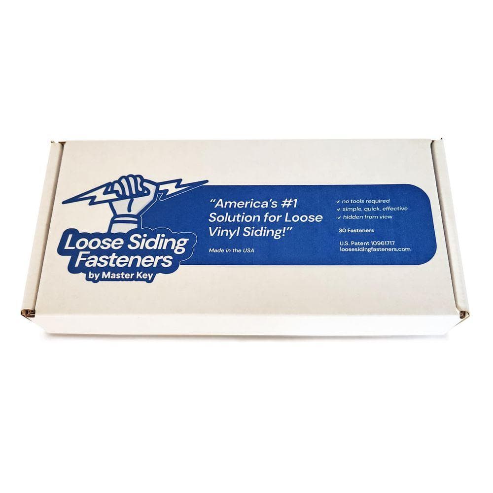 LOOSE SIDING FASTENERS 30-Pack, Simple, Quick and Effective Secure ...