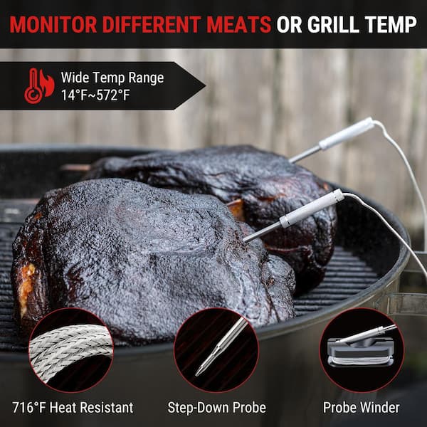 Meat Thermometer Temperature Chart SONOFF BBQ Meat Thermometer BMT01