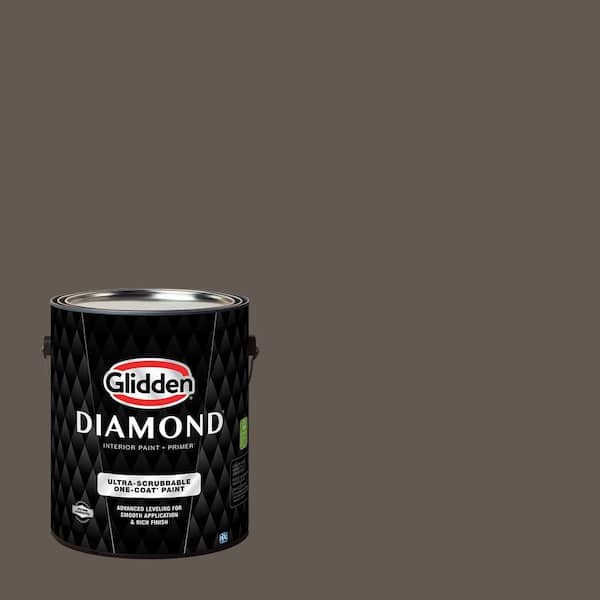 Glidden Diamond 1 gal. PPG1019-7 Intrigue Ultra-Flat Interior Paint ...