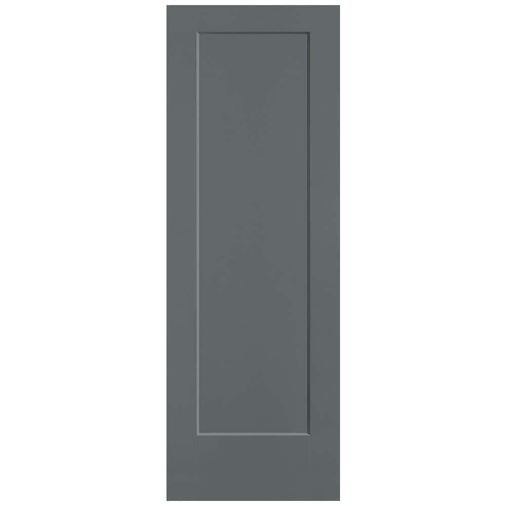 Masonite 28 in. x 80 in. 1-Panel Lincoln Park Single Bore Hollow Core ...