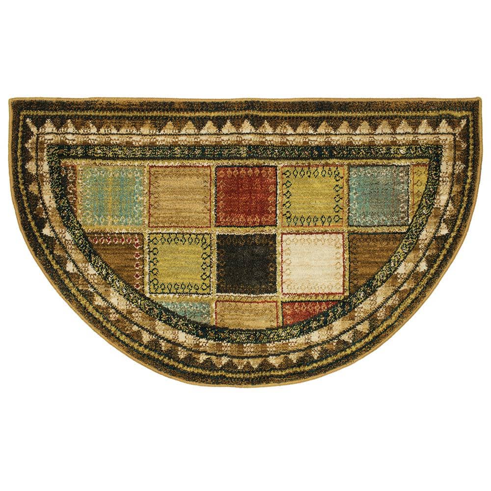 Mohawk Home Aegean Kobuk Valley Tobacco 2 ft. x 3 ft. 8 in. Slice Rug ...