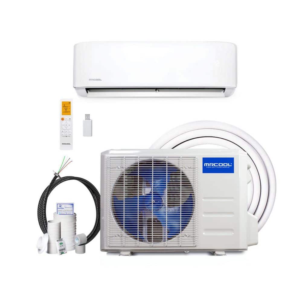 MRCOOL Advantage 5th Gen 12,000 BTU 1-Ton 1-Zone 21.3 Seer2 Ductless ...