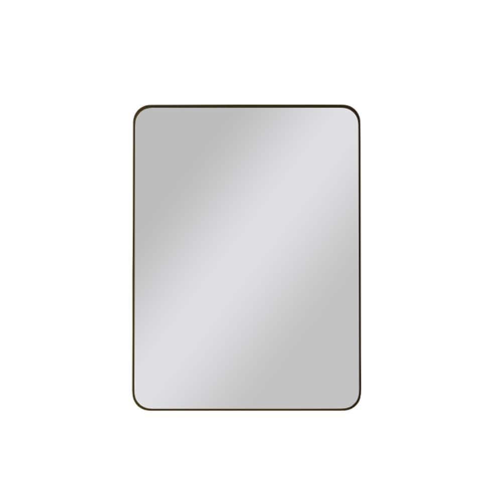 Sarlai 24 in. W x 36 in. H Rectangle Framed Wall Mounted Bathroom ...
