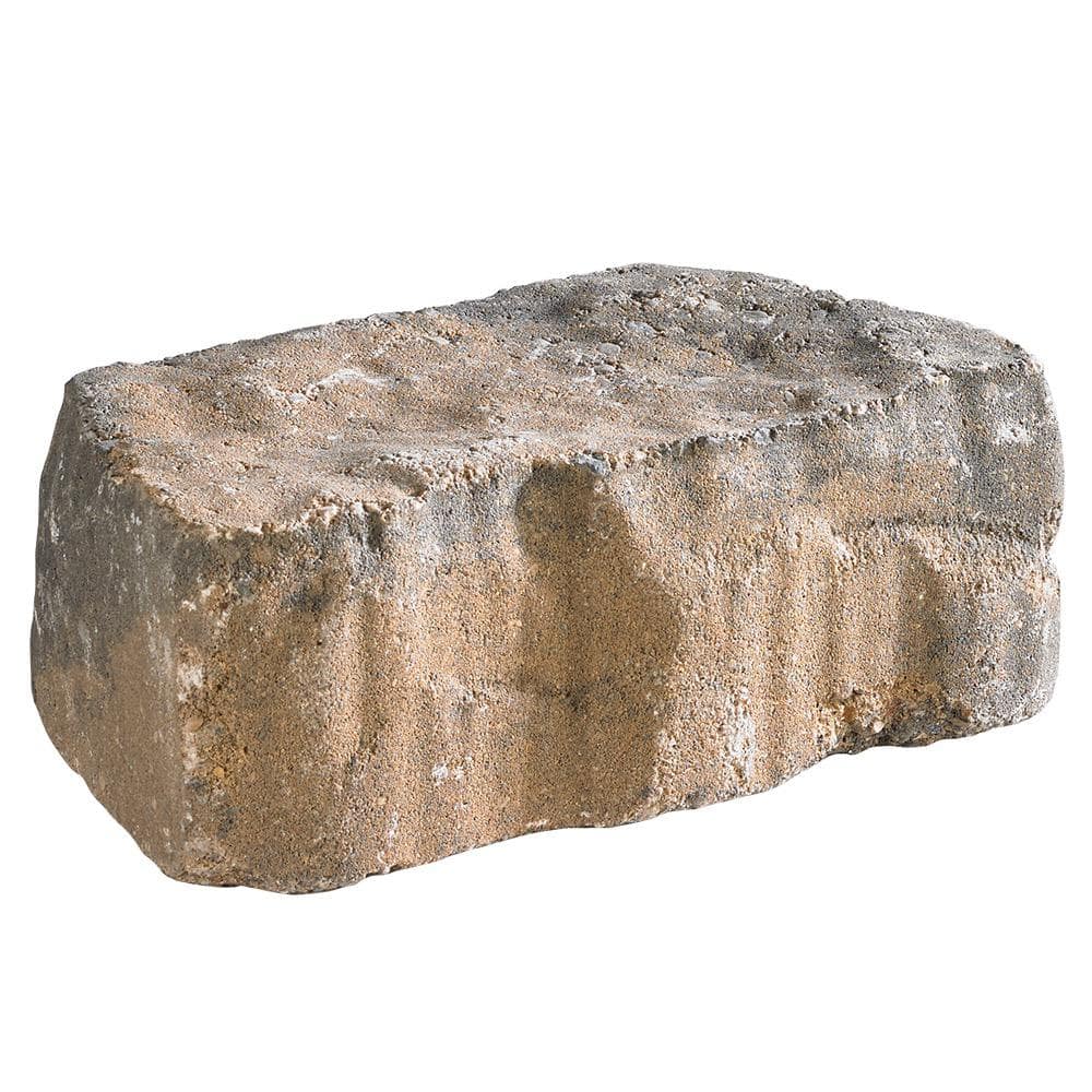 Oldcastle Mini Beltis 3 in. x 8 in. x 4 in. Northwoods Antique Concrete ...