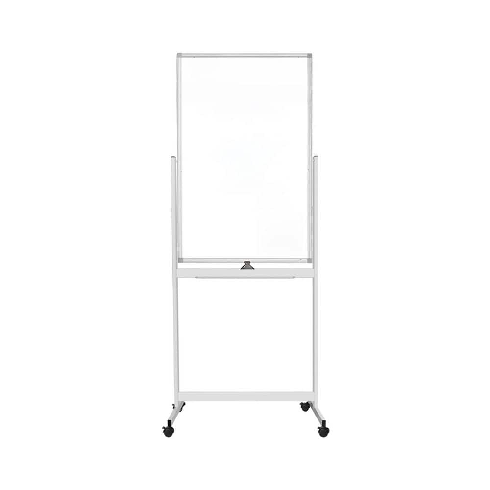 maxtek Mobile Whiteboard Panel 40 x 24 Double Sided Dry Erase Board ...