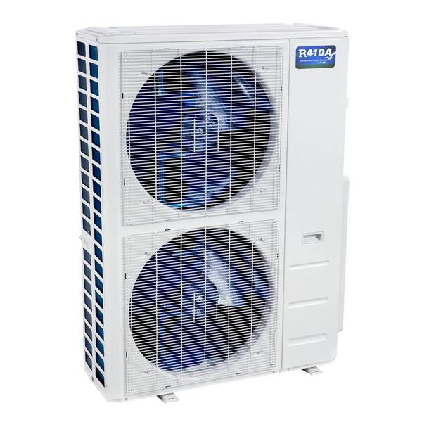 Ramsond 48000 BTU 4-Ton Dual Cassette/Wall Mount Ductless Mini Split ...