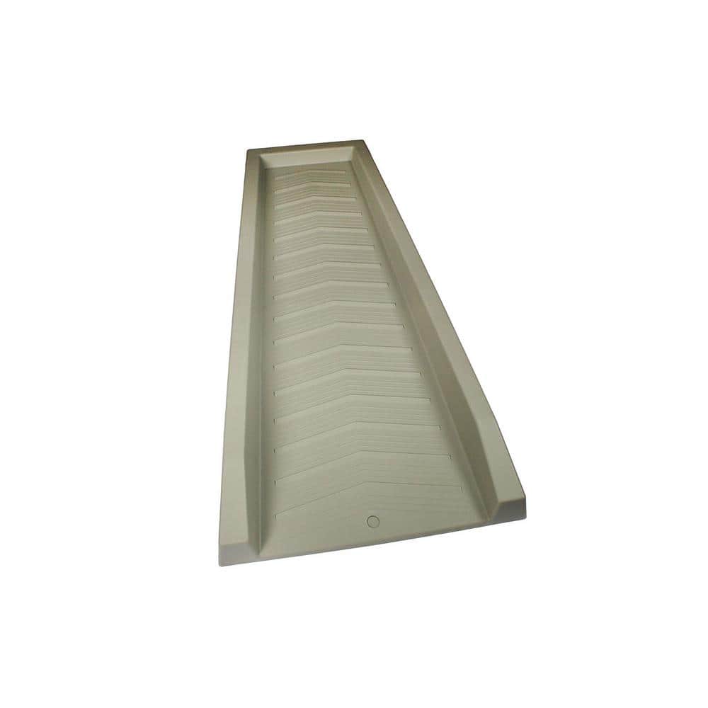 Spectra Pro Select 24 in. Stone Vinyl Splash Block SBLOCKRTST - The ...