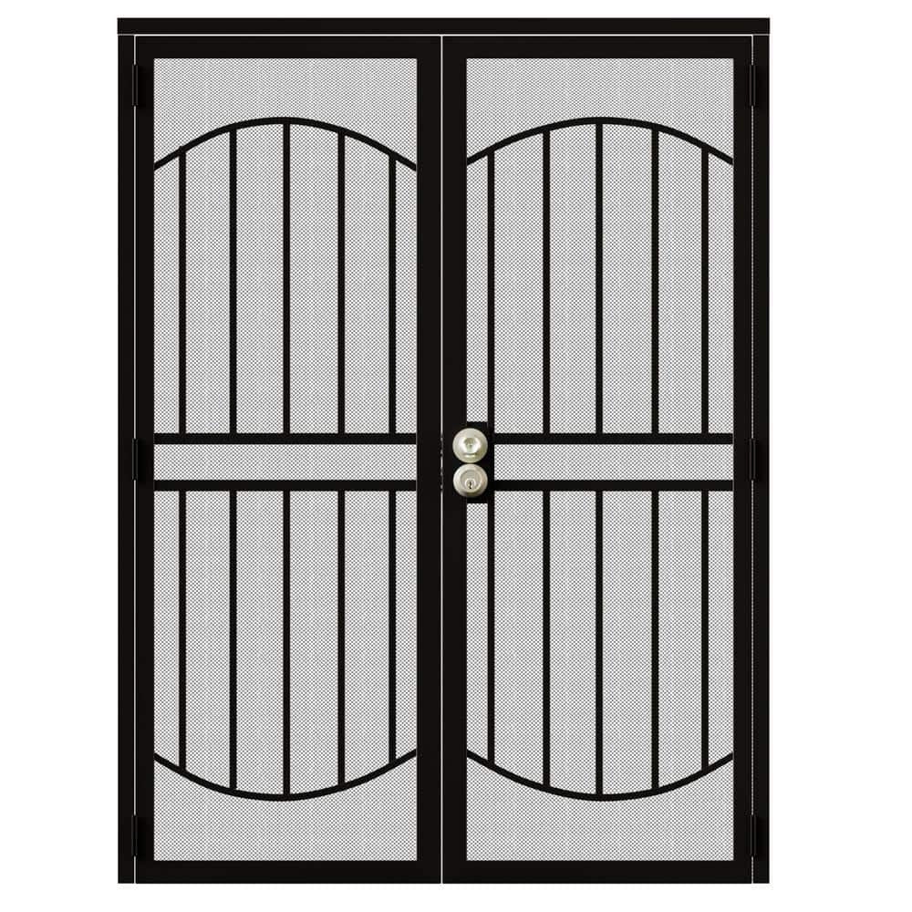 ARK DESIGN 64 in. x 80 in. Universal/Reversible Hinging Black Surface ...