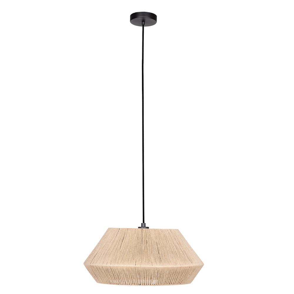 Eglo Alderney 19 in. W 1-Light Black Convertible Bowl Pendant Light or ...