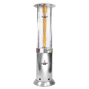 Lava Heat Italia 92 in. 56,000 BTU Stainless Steel Pyramid Flame ...