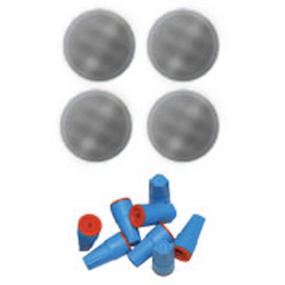 Trex DeckLighting White LED Riser Lights (4-Pack) 5449040 - The Home Depot