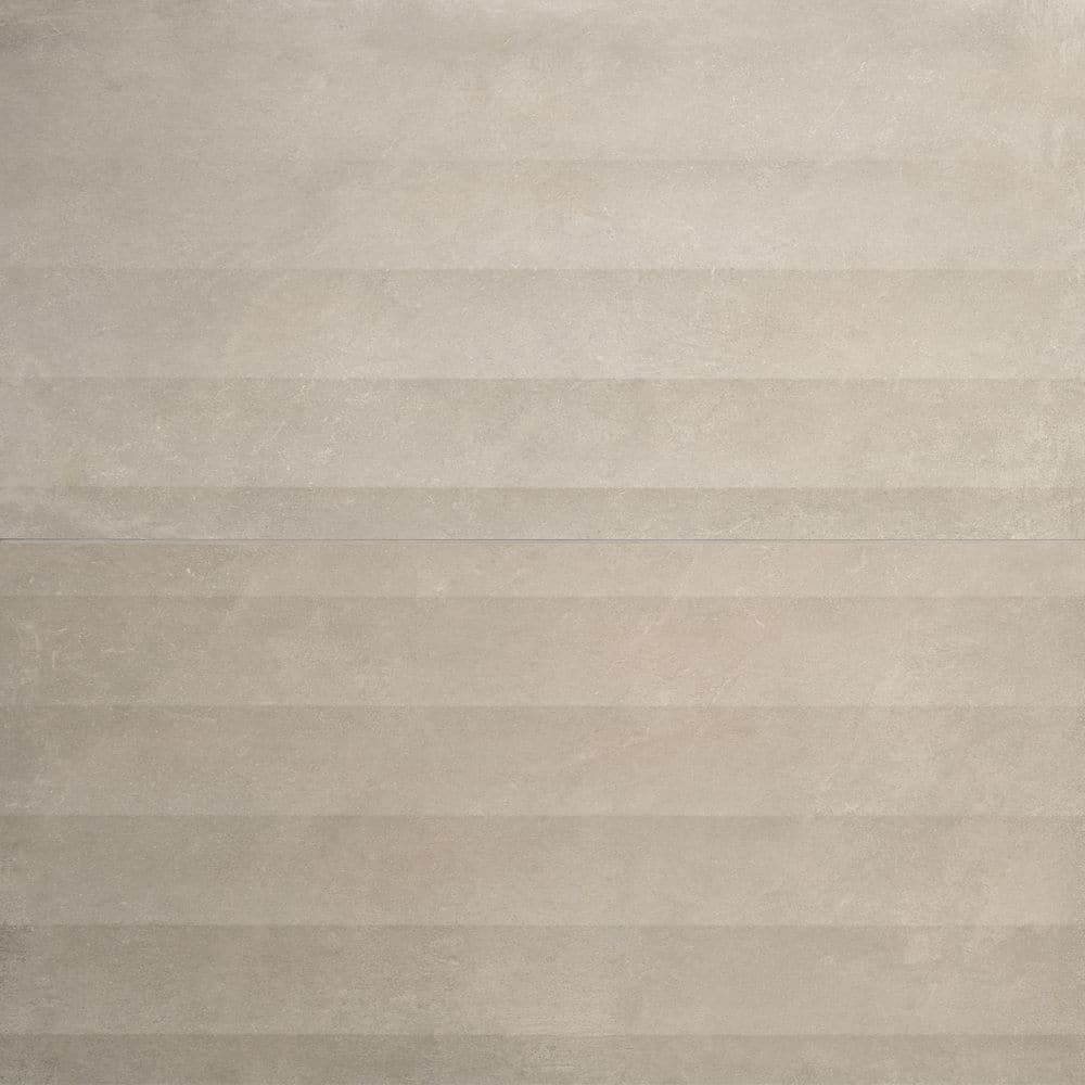 Ivy Hill Tile Auracreto Waves Gray 23.62 in. x 47.24 in. 3D Concrete ...