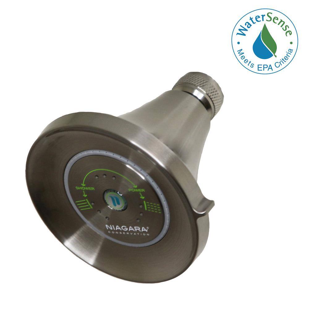 Niagara Conservation Earth Luxe 3-Spray with 1.25 GPM 3.35 in. Wall ...