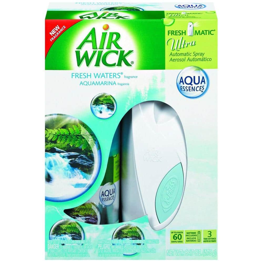 Air Wick Freshmatic Ultra 6.17 oz. Fresh Waters Automatic Spray Starter ...