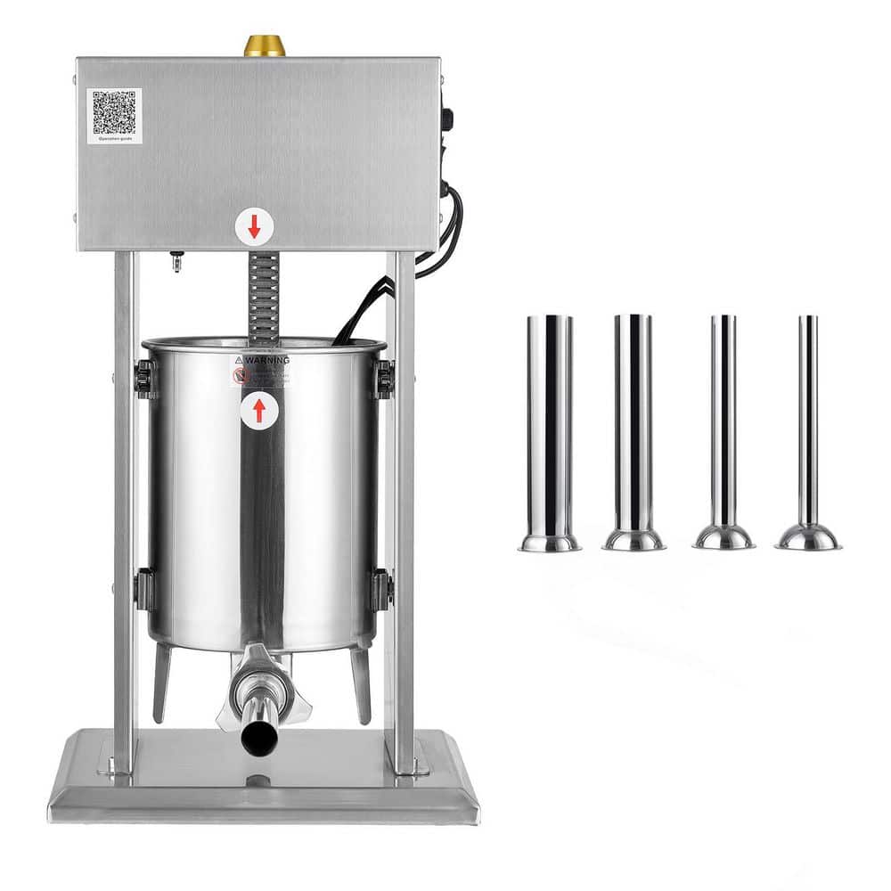 SKYSHALO Electric Sausage Stuffer, 22 lb. Vertical Meat Stuffer ...