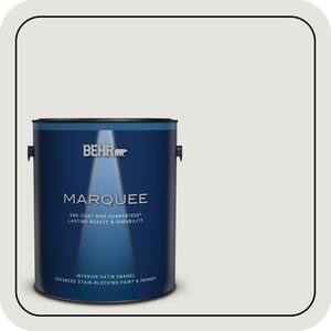 BEHR PREMIUM PLUS 5 gal. #BL-W12 Canyon Wind Eggshell Enamel Low Odor ...