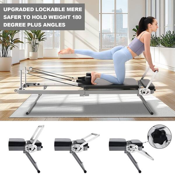 Portable Home Pilates Machine Foldable Pilates Reformer Machine For ...