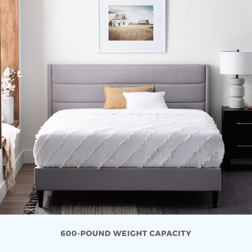 Sara upholstered bed by brookside store