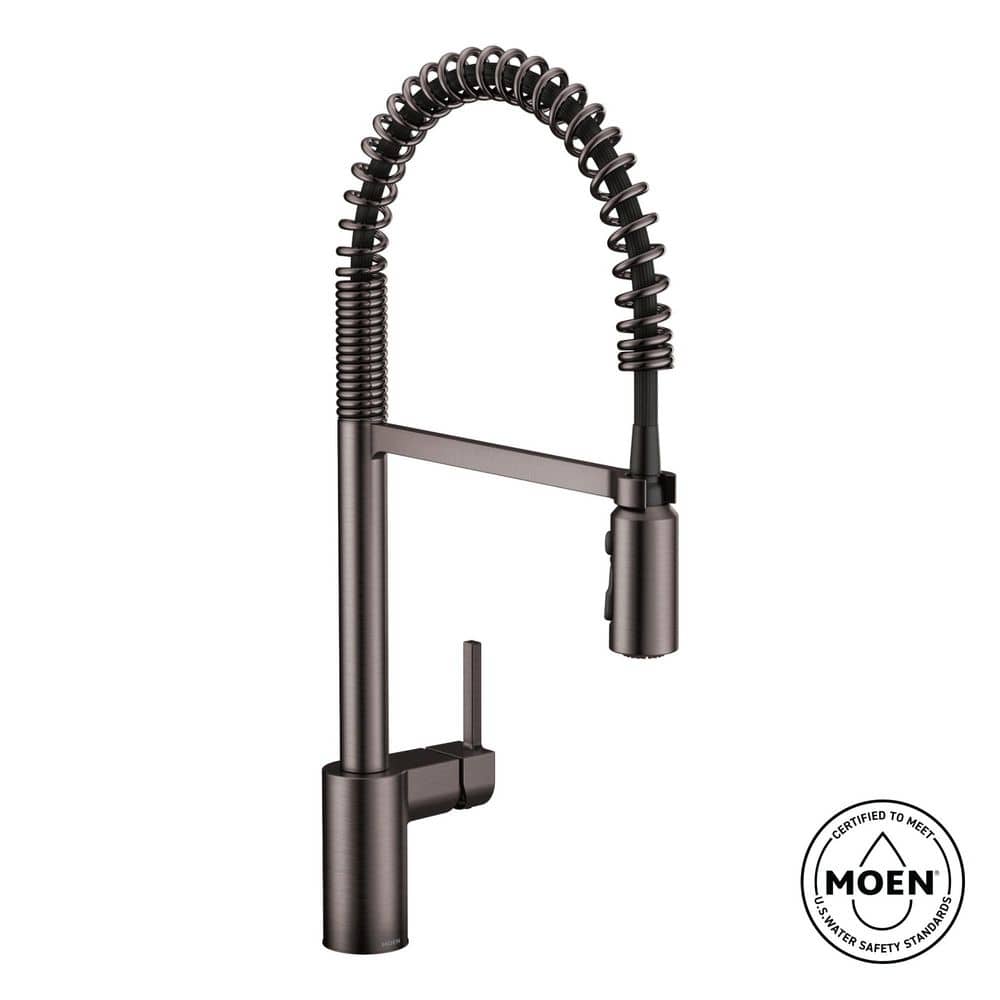 MOEN Align Single-Handle Pre-Rinse Spring Pull-Down Sprayer Kitchen ...