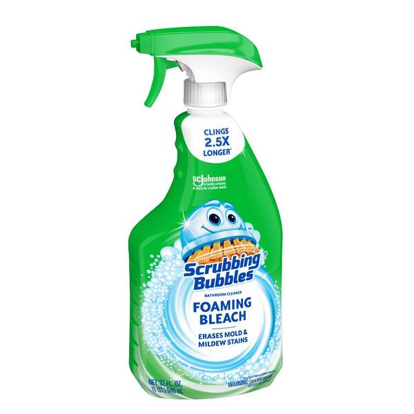 Scrubbing Bubbles 32 fl. oz. Foaming Bleach Bathroom Cleaner 315938 ...
