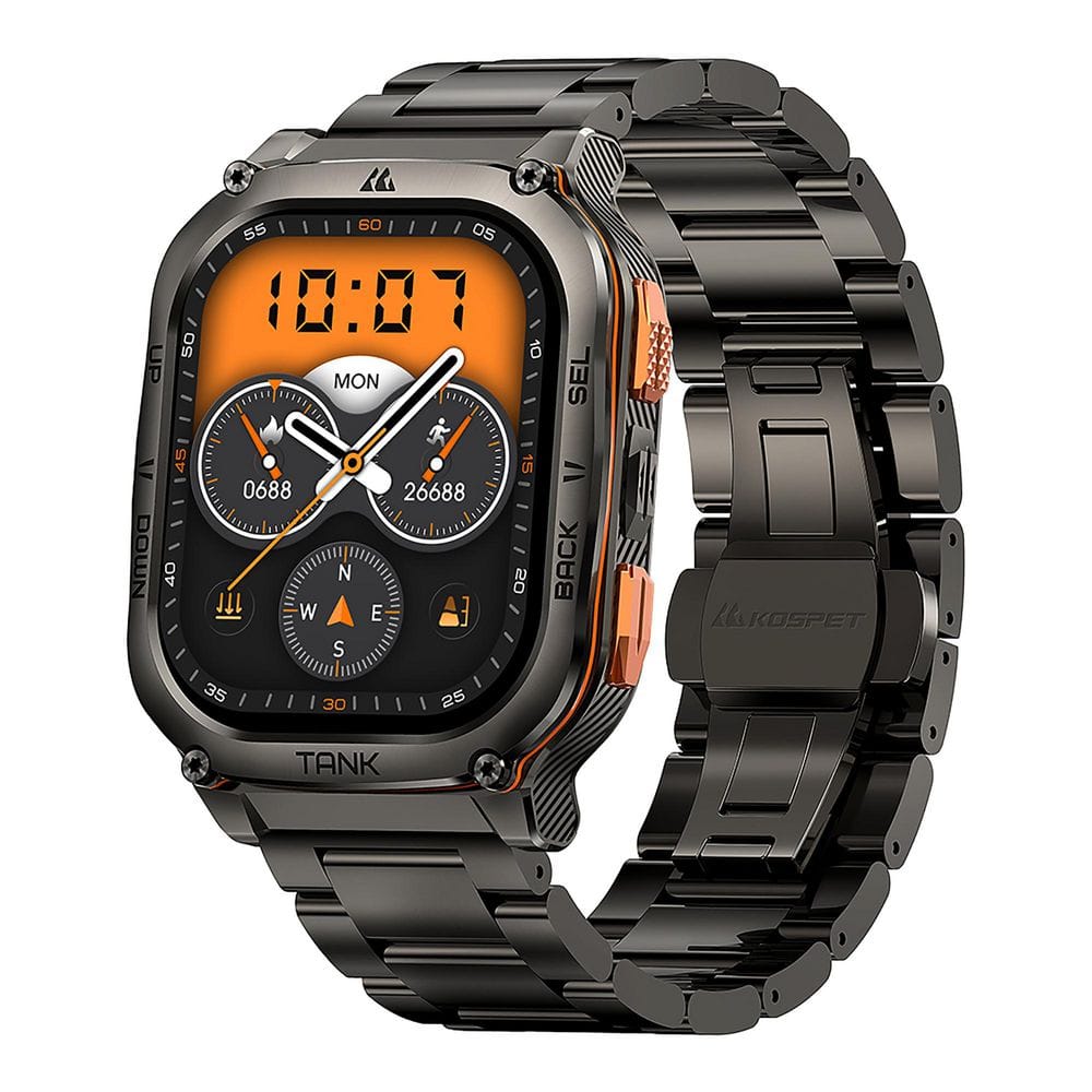 TANK M3 Ultra Special Edition AMOLED GPS Smartwatch 1.69 x 0.5 in ...