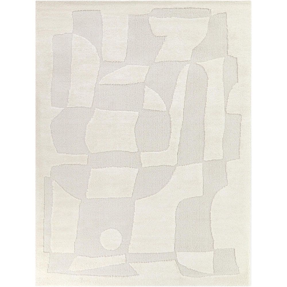 Isidore Cream 5 ft. 3 in. x 7 ft. Abstract Area Rug 59849066.160213.8 ...