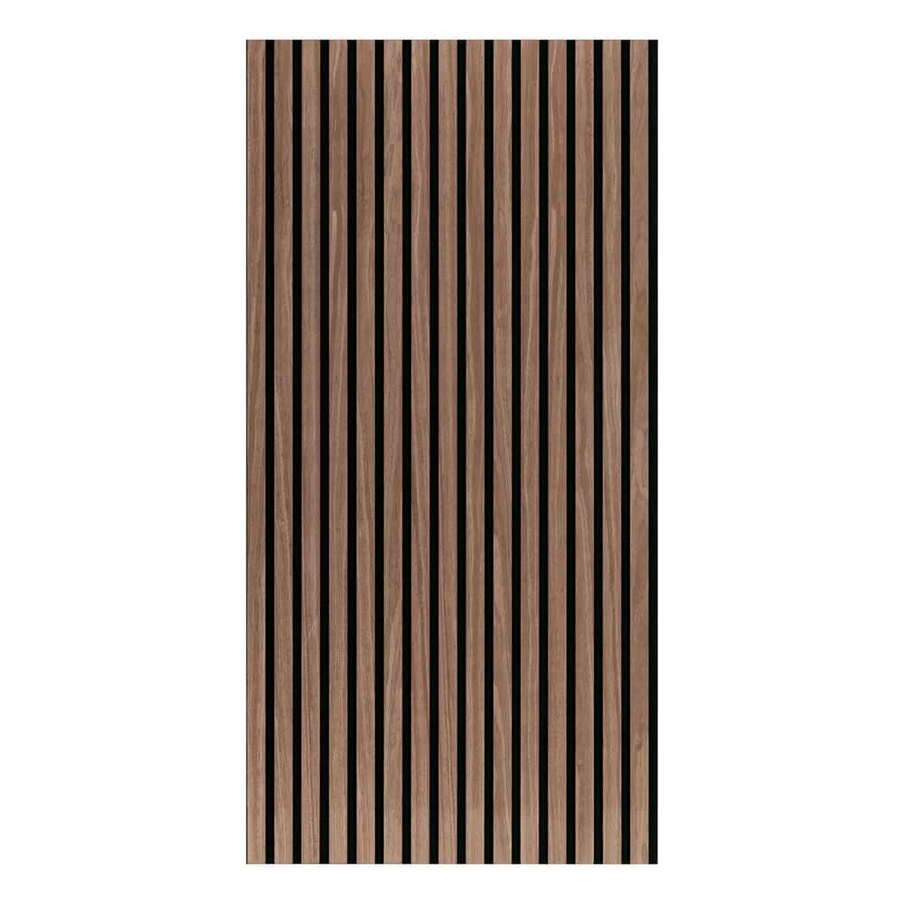 MSI Harmony Sable Mixed Wood Sound Absorbing Acoustic Panel 24 in. x 48 ...