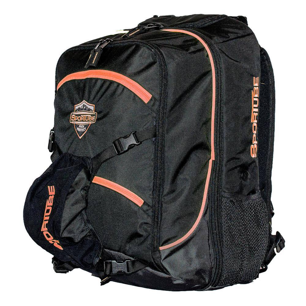 SPORTUBE 44-Liter Overheader Padded Gear and Boot Backpack in Orange ...
