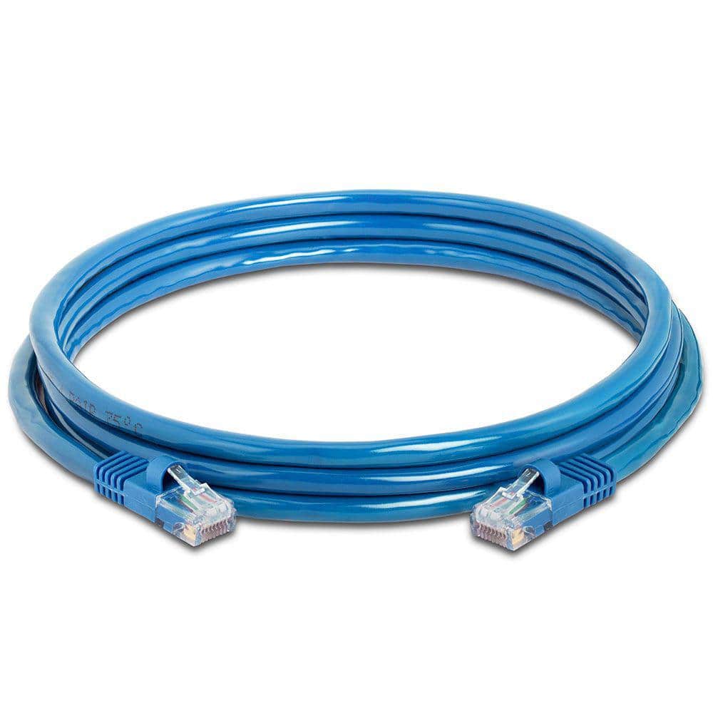 Revo 10 ft. High Performance 24AWG CAT5e Cable with Snagless Cable Boot ...