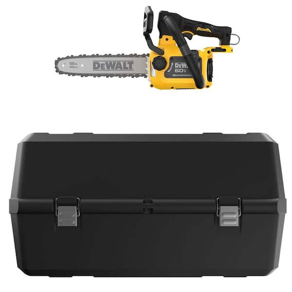 DEWALT 20-Volt MAX 12 in. Brushless Cordless Battery Powered Chainsaw ...
