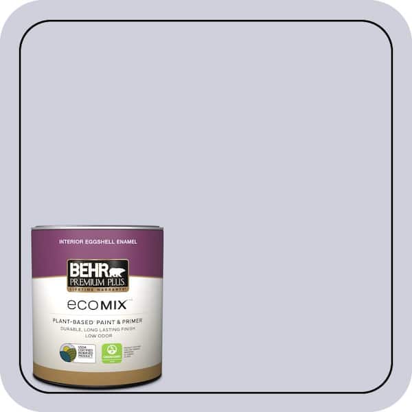 BEHR PREMIUM PLUS 1 qt. #640E-3 Simplicity Eggshell Enamel EcoMix Plant ...