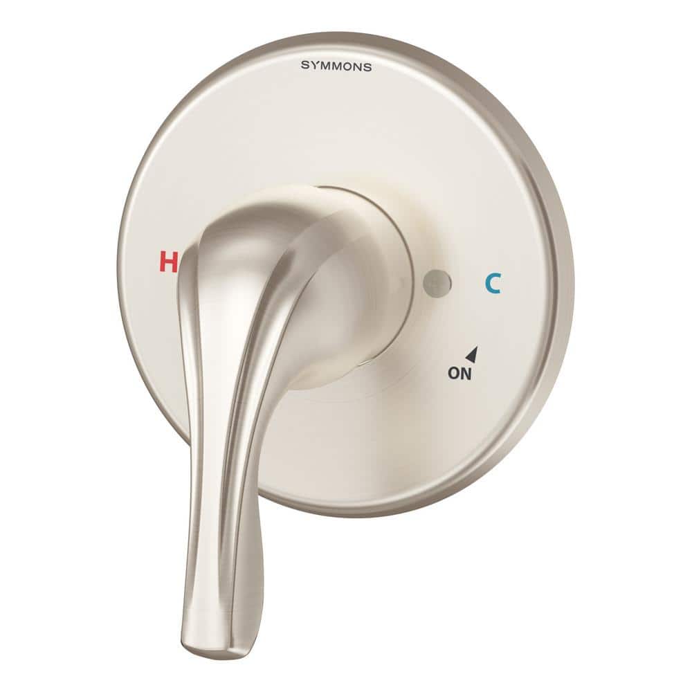 Symmons Origins 1-Handle Shower Valve Trim Kit in Satin Nickel (Valve ...