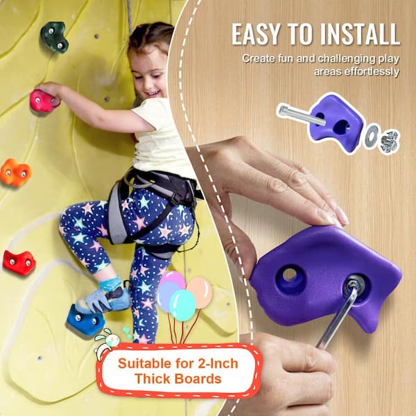Kids climbing holds store