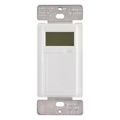 Defiant 15 Amp 7-Day In-Wall Digital CFL-LED Compatible Timer – Home ...