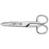 Klein Tools Electrician's Scissors, Nickel Plated 21007 - The Home Depot