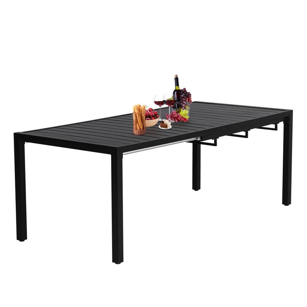 MEOOEM Metal Outdoor Dining Table-Part A MEOGFTS10-A - The Home Depot