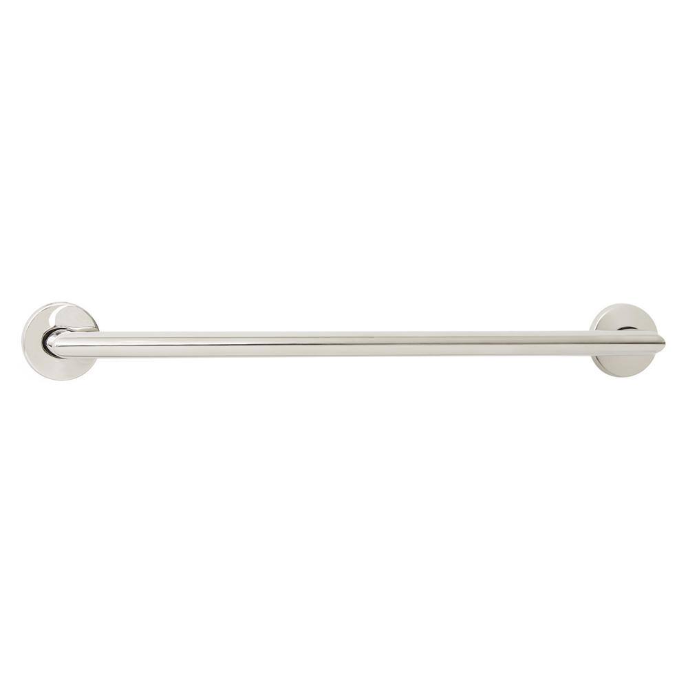 SEACHROME 36- in. Coronado Designer Oval Bathroom Shower Grab Bar with ...